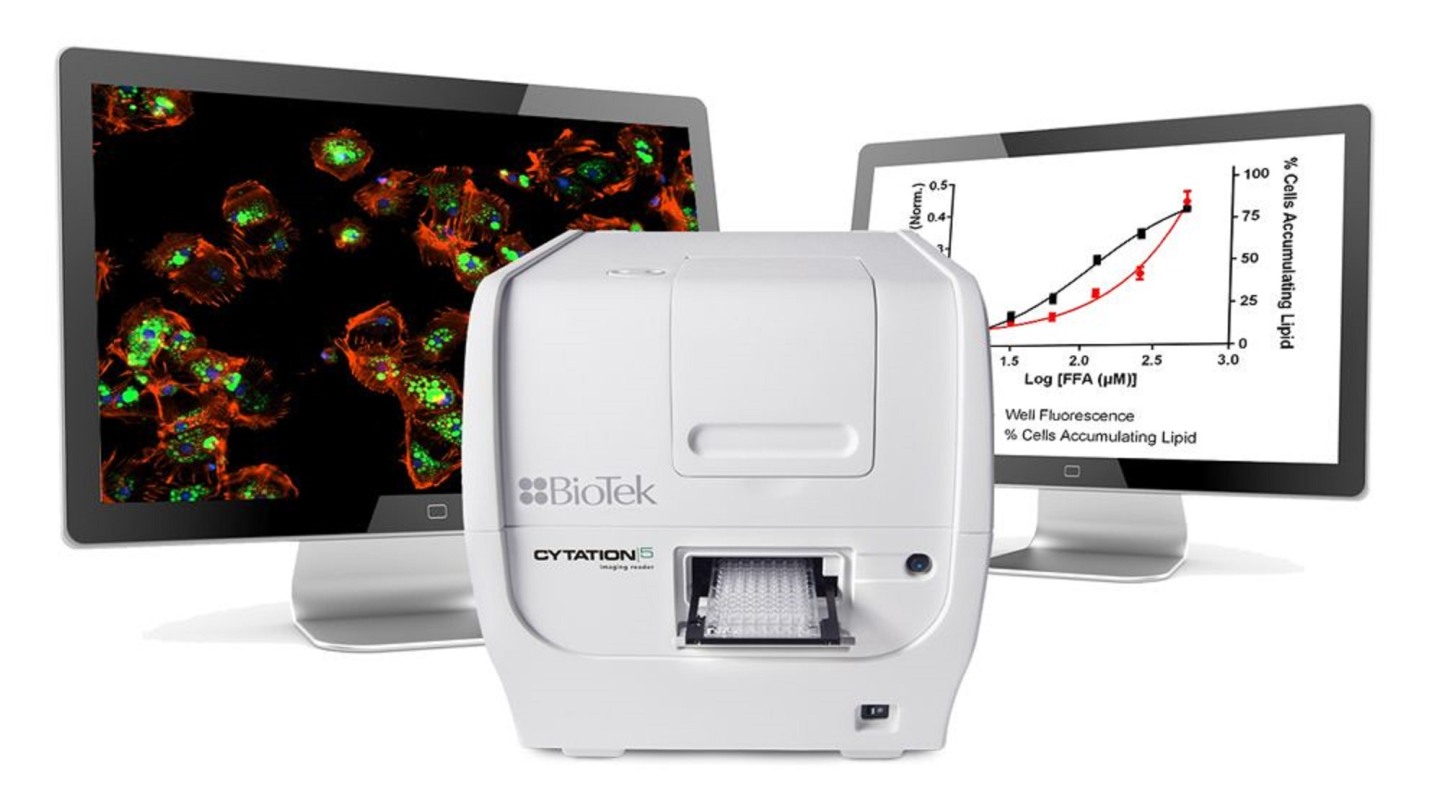BioTek Cytation™ 5 Cell Imaging and Synergy H1 Hybrid Multi-Mode Reader ...